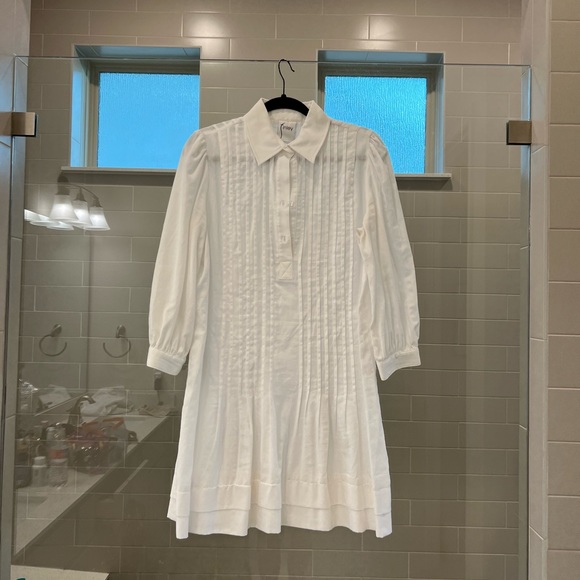 Finley | Dresses | White Pintuck Finley Dress | Poshmark